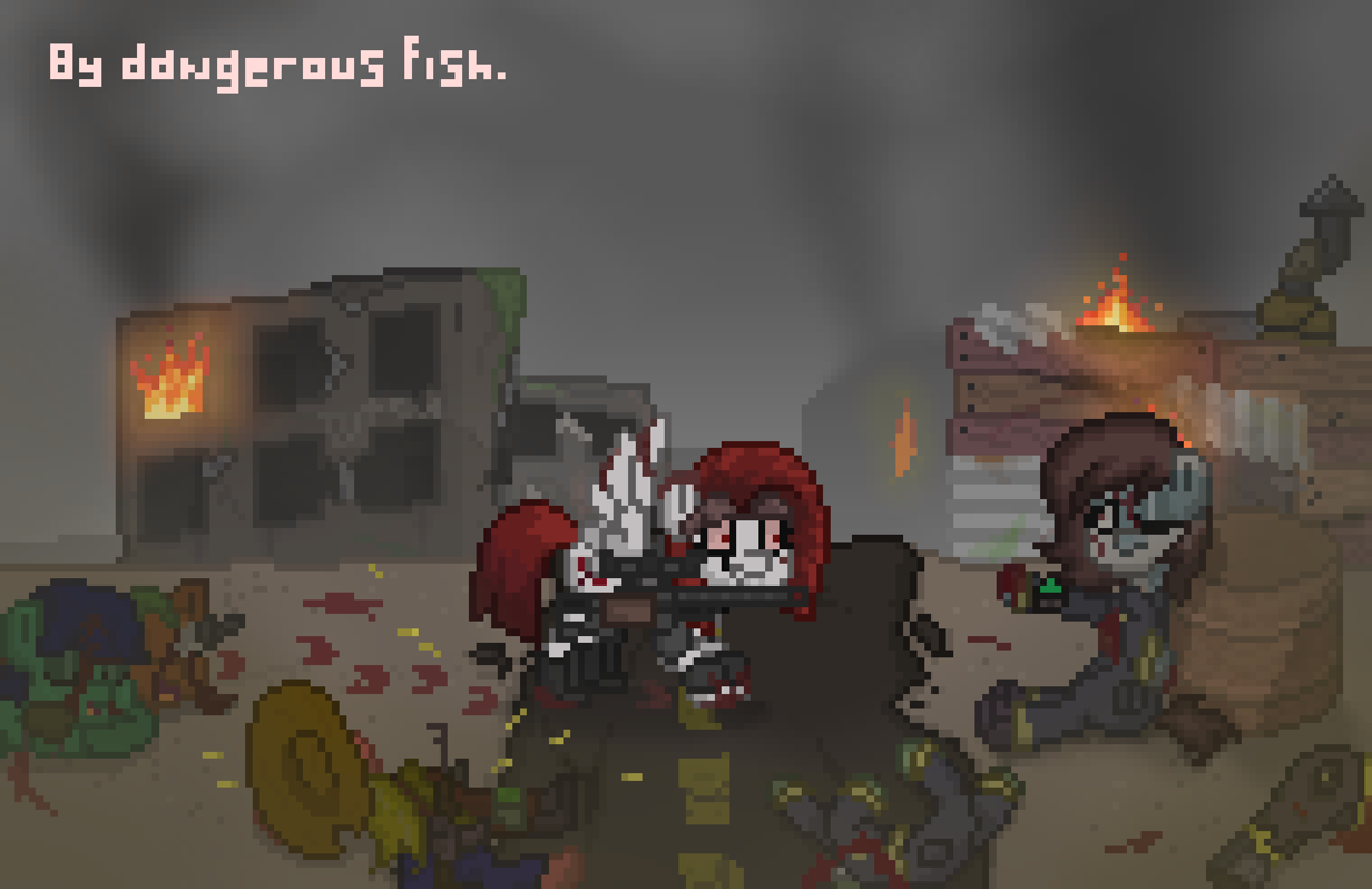 #3258950 - semi-grimdark, artist:dangerous fish, oc, oc only, unnamed ...