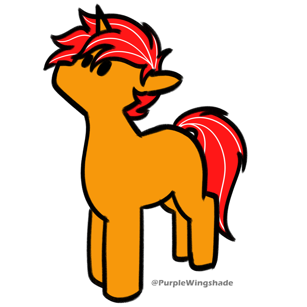 #3259392 - safe, artist:purple wingshade, oc, oc only, oc:apollo, pony ...