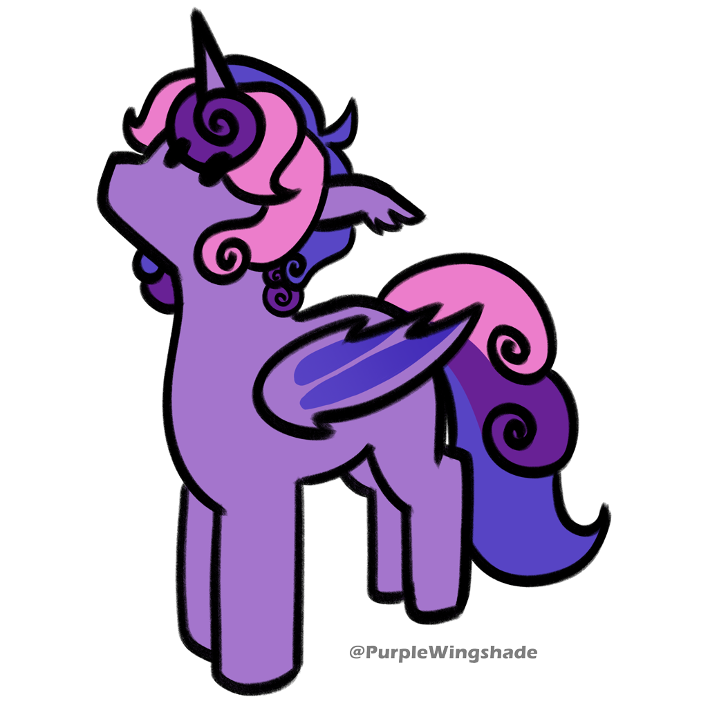 #3259800 - safe, artist:purple wingshade, part of a set, oc, oc only, oc:cinnamon music, alicorn ...
