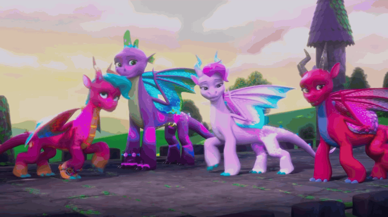 #3259943 - safe, screencap, blaize skysong, fountain (g5), jade (g5 ...