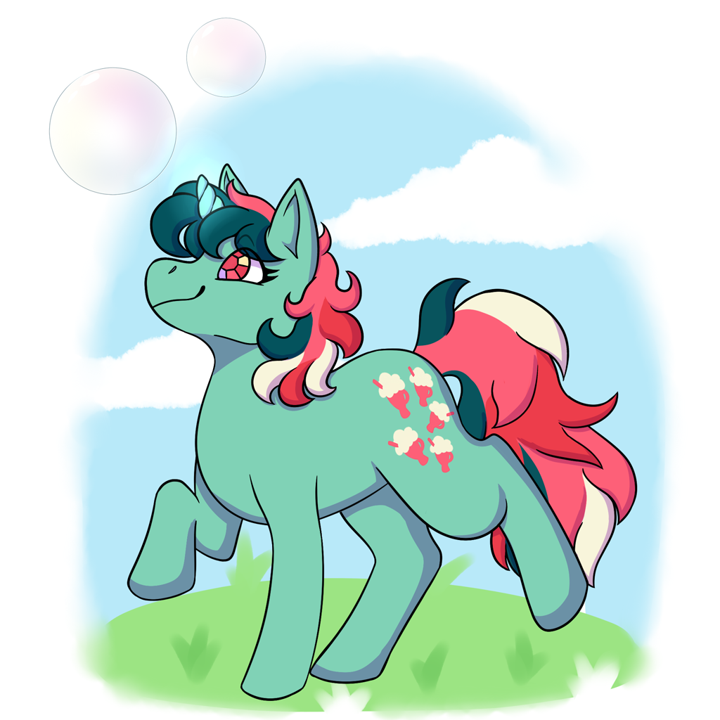 #3259985 - safe, artist:primrosedinocat, fizzy, pony, twinkle eyed pony ...