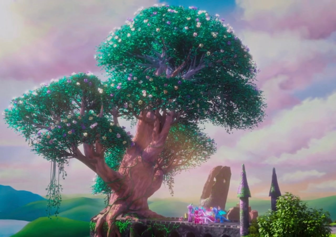 #3260235 - safe, screencap, blaize skysong, fountain (g5), jade (g5), lava (g5), luxxe, sparky ...