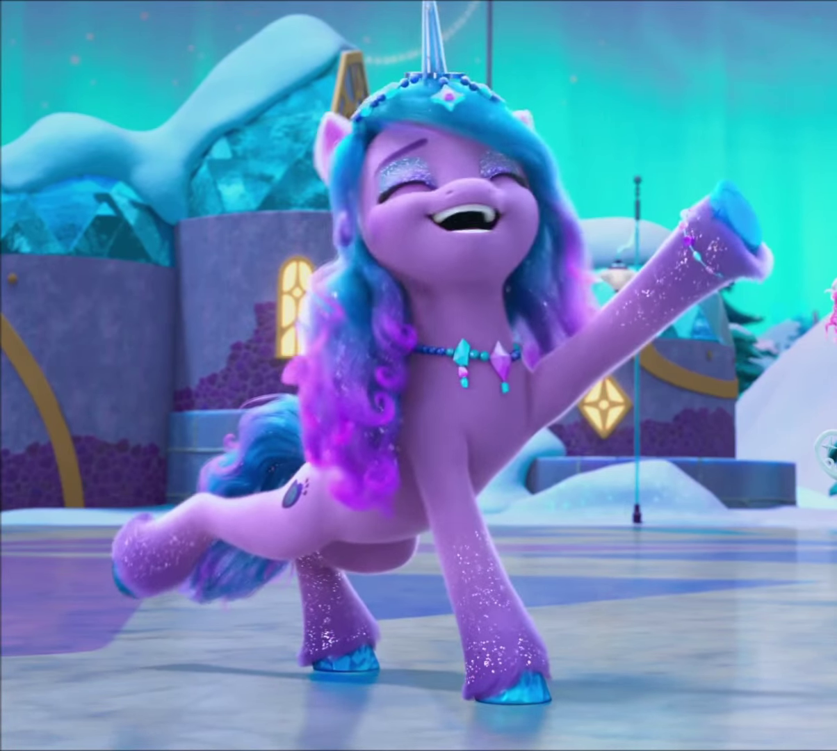 #3260714 - safe, screencap, izzy moonbow, pony, unicorn, g5, my little ...