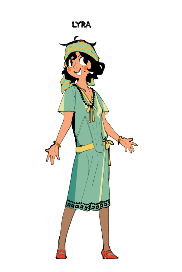 #3261896 - safe, artist:bixels, lyra heartstrings, human, 1920s au, g4 ...