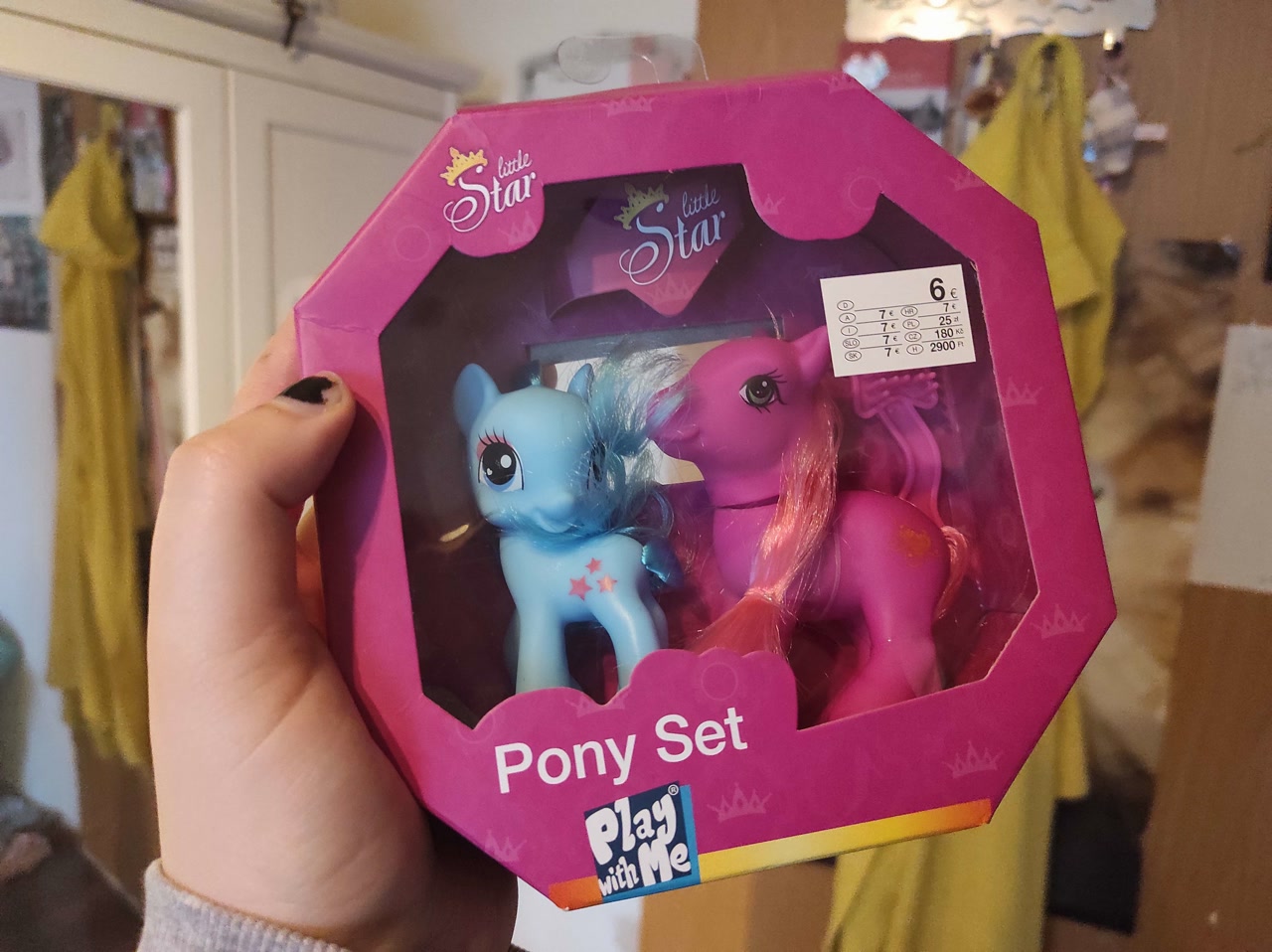 #3262224 - safe, earth pony, human, pony, g3, g4, blue coat, blue mane ...