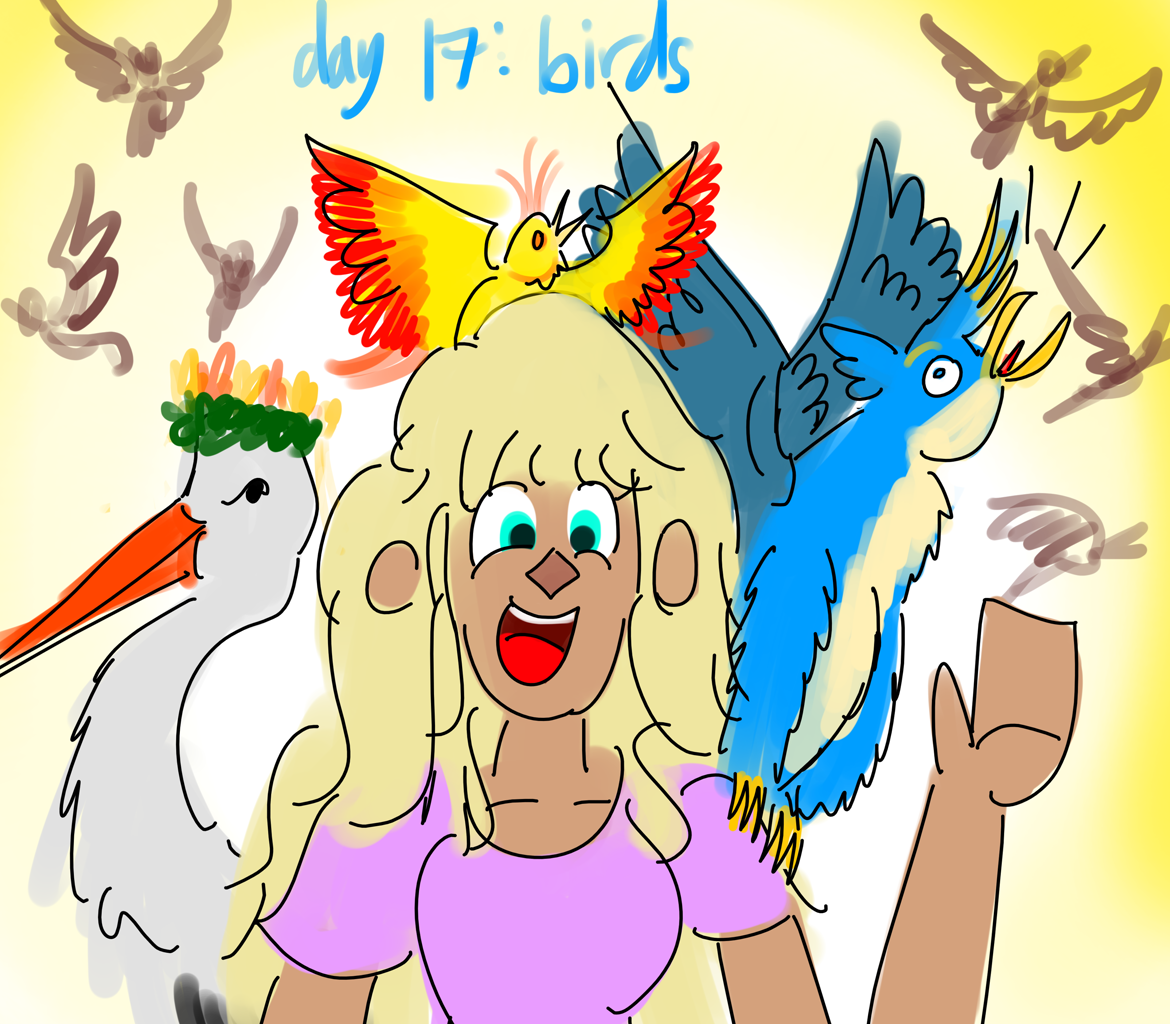 #3262587 - safe, artist:horsesplease, gallus, bird, griffon, human, stork, g4, camp camp ...