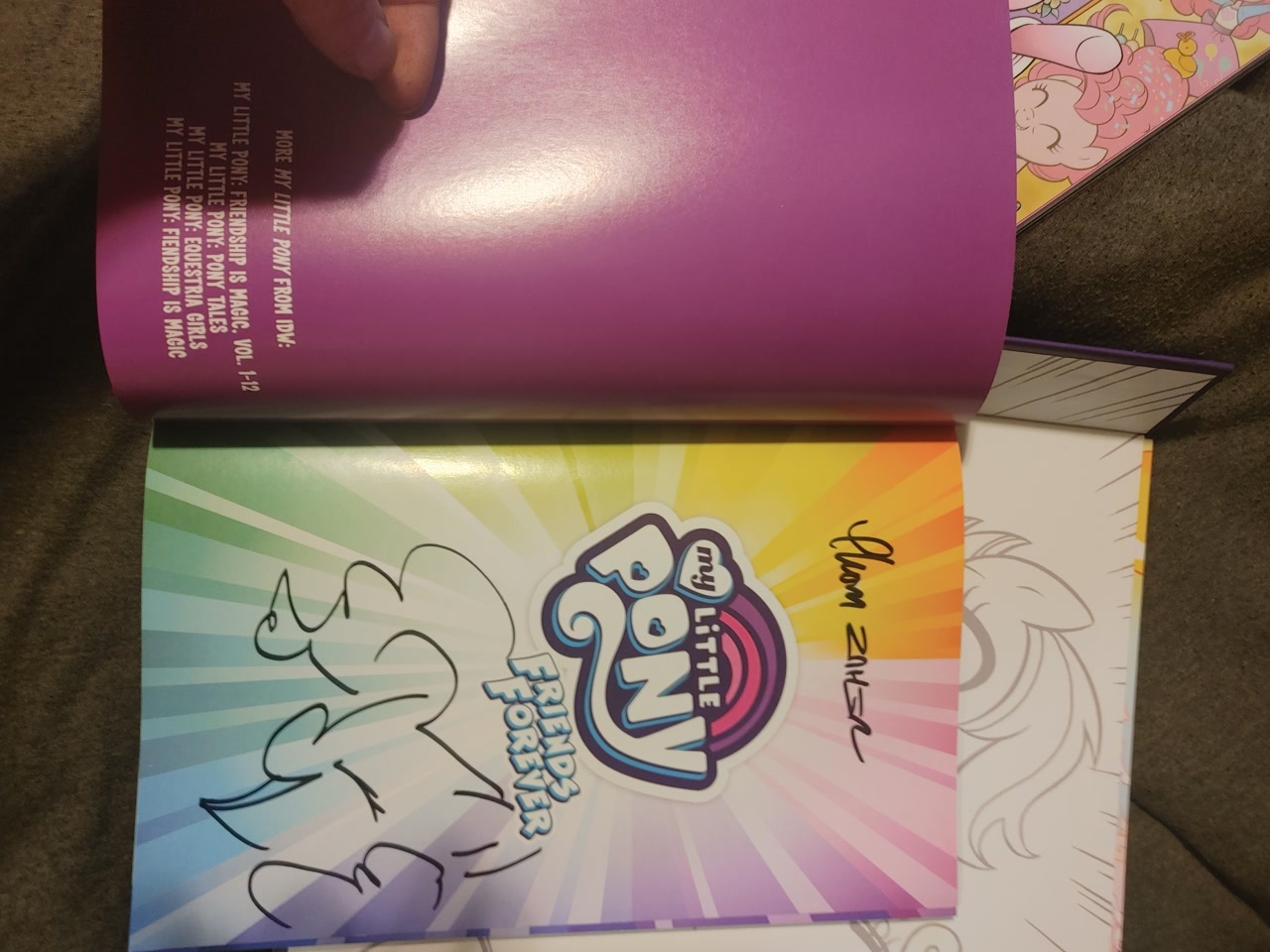 #3252329 - safe, pinkie pie, earth pony, pony, g4, autograph, comic ...