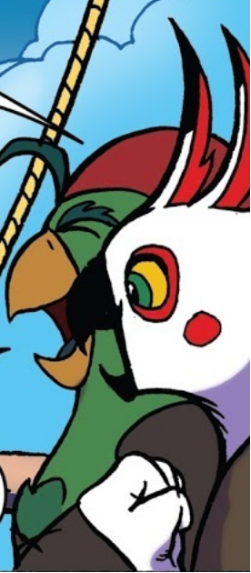 #3252789 - safe, artist:andypriceart, avian, bird, cockatoo, ornithian ...