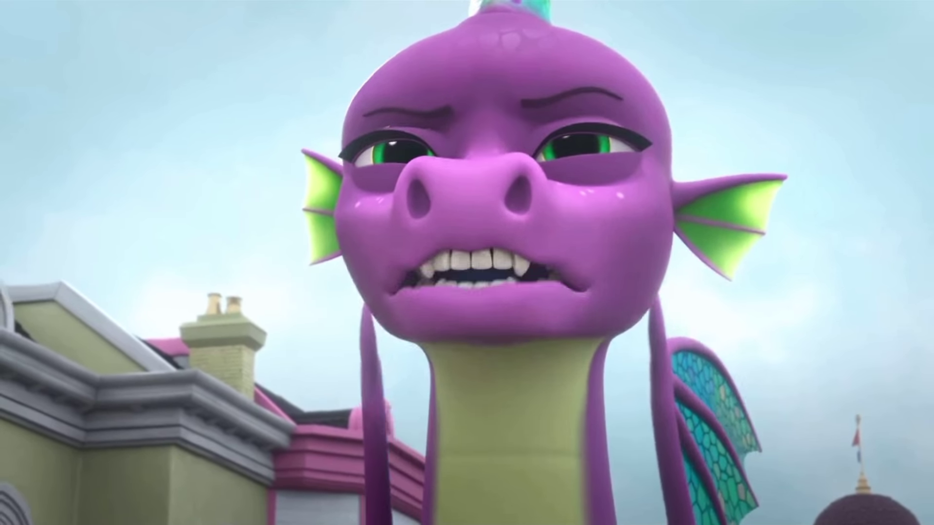 #3252851 - safe, screencap, blaize skysong, fountain (g5), hitch trailblazer, izzy moonbow ...