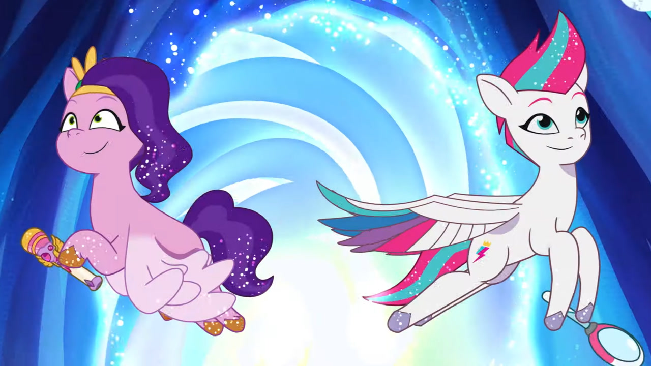 #3265031 - safe, screencap, pipp petals, zipp storm, pegasus, pony, g5, my little pony: tell ...