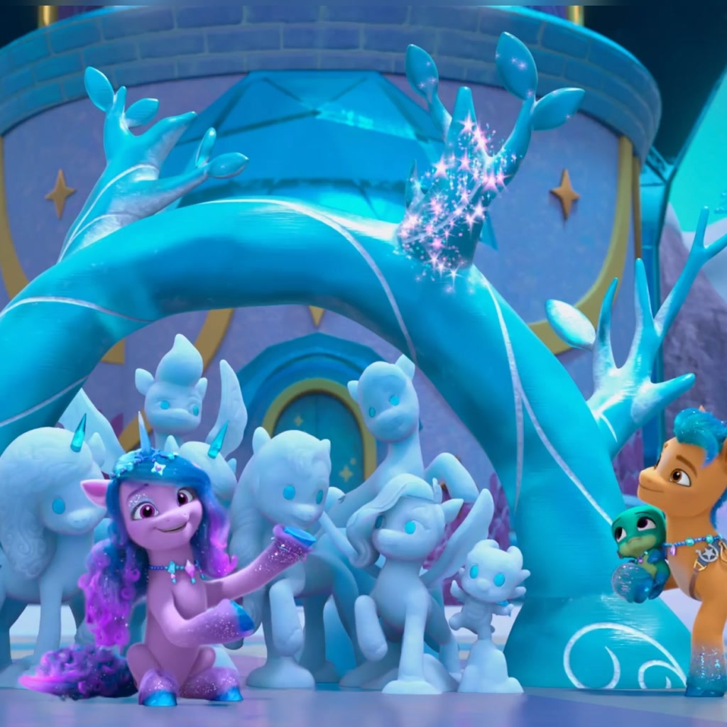 #3265147 - safe, screencap, hitch trailblazer, izzy moonbow, misty ...