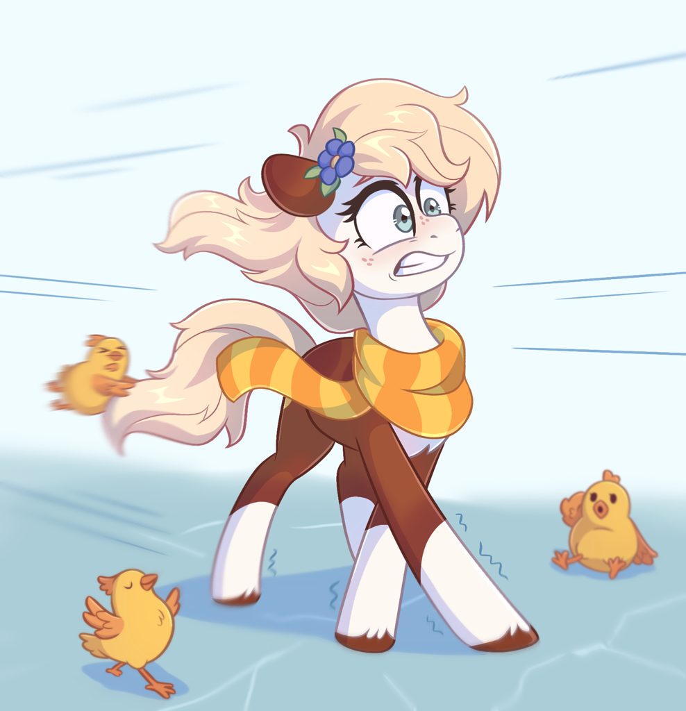 #3265678 - safe, artist:skysorbett, oc, oc only, bird, chicken, earth ...