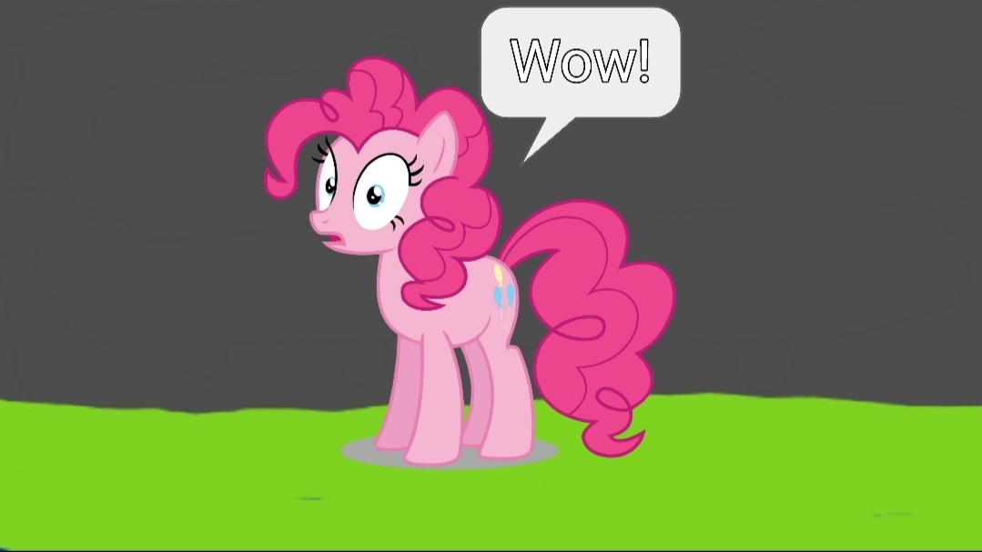 #3266838 - safe, artist:hako33, pinkie pie, earth pony, pony, reaction ...