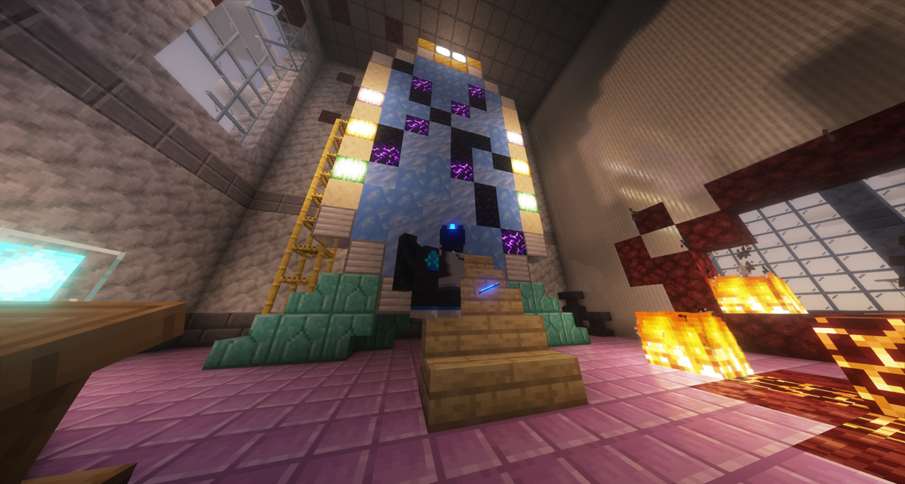 #3267016 - safe, oc, unicorn, minecraft, mirror - Derpibooru