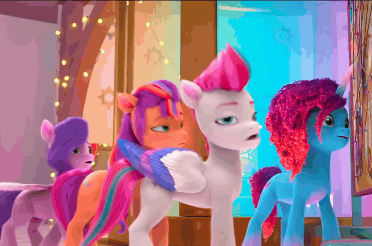 #3253320 - safe, screencap, misty brightdawn, pipp petals, sunny ...