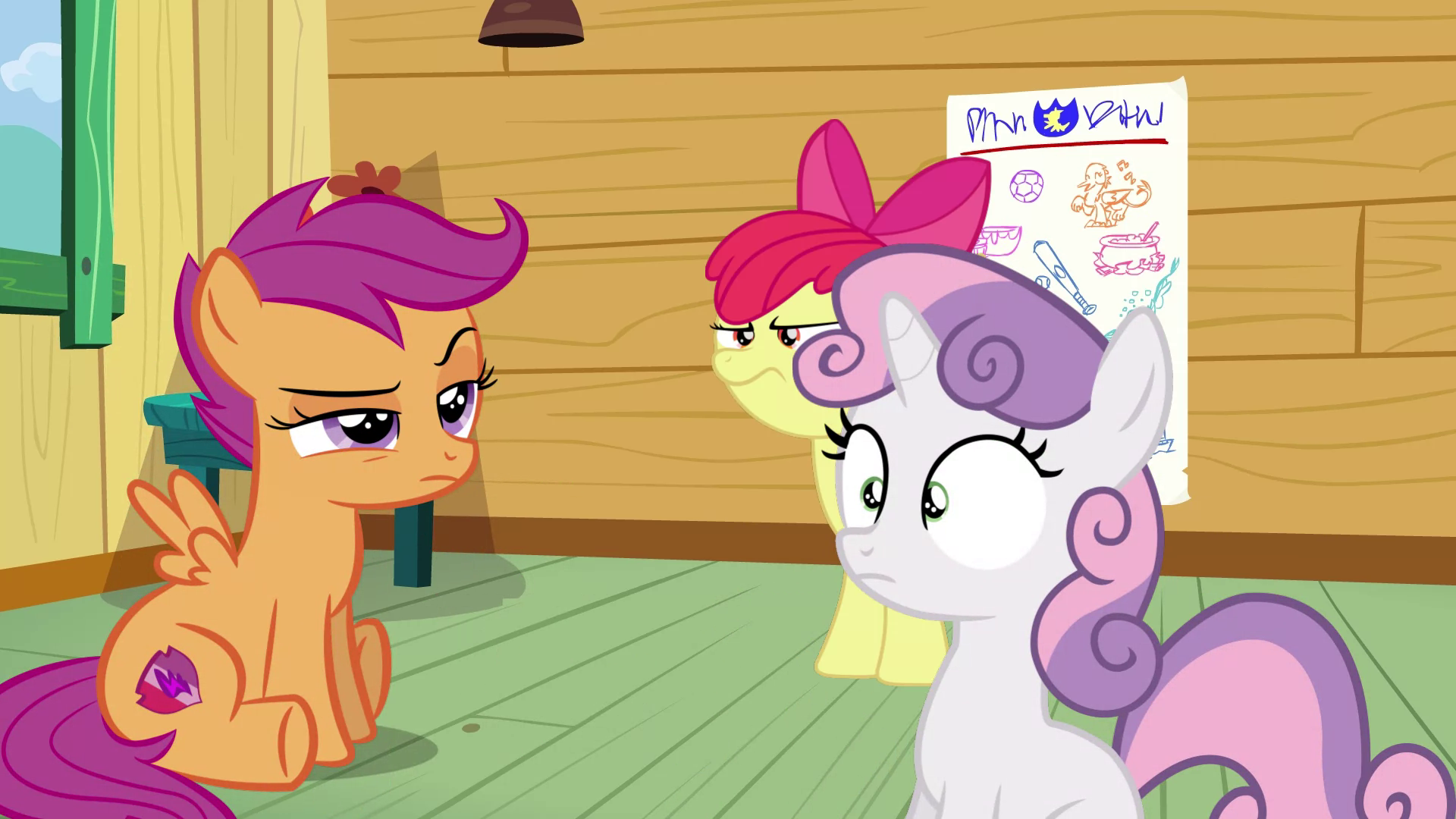 #3253400 - safe, artist:pyrogaming, apple bloom, scootaloo, sweetie ...