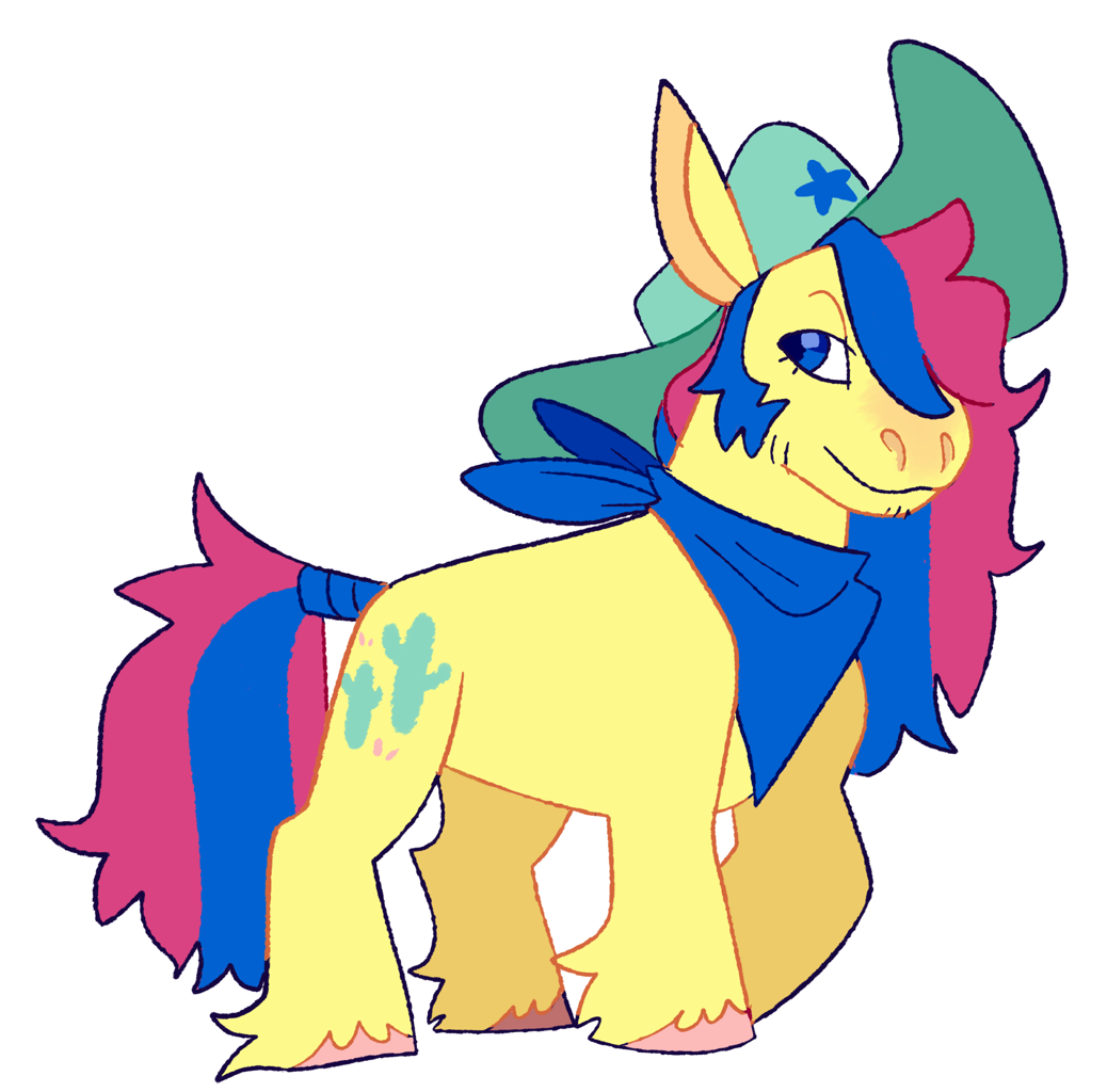 #3271061 - safe, artist:goatpaste, tex, earth pony, pony, g1, bandana, high res, simple ...