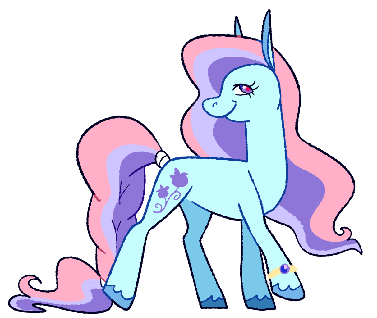 #3271083 - safe, artist:goatpaste, ivy, earth pony, pony, g2, bracelet ...