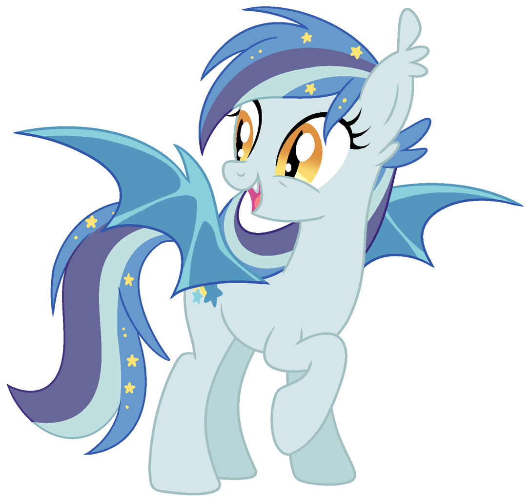 #3271297 - safe, artist:owlity, oc, oc only, oc:star struck, bat pony ...