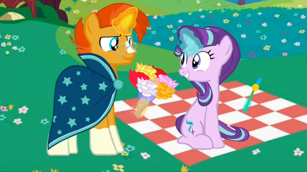 #3271328 - safe, starlight glimmer, sunburst, female, male, ship ...