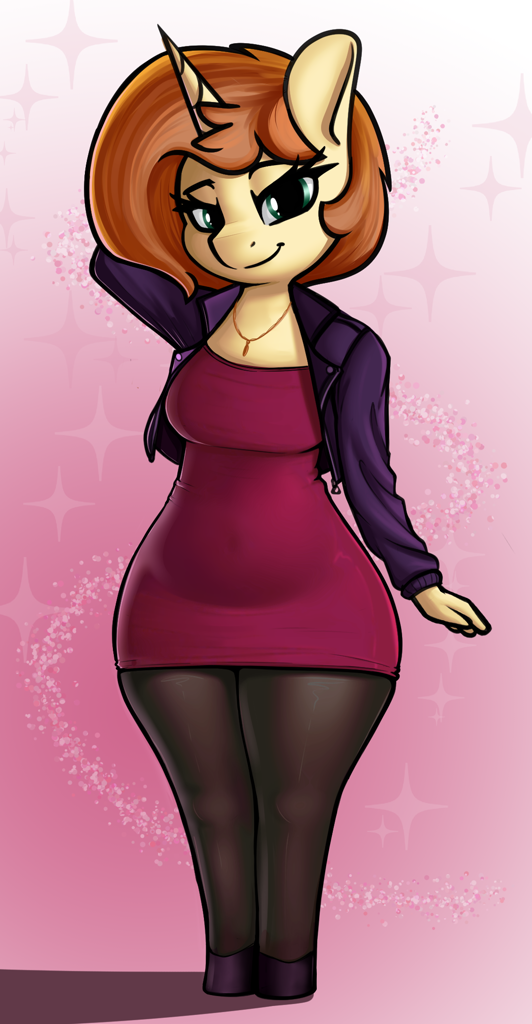 #3271552 - safe, artist:andelai, oc, oc only, oc:celice, unicorn ...