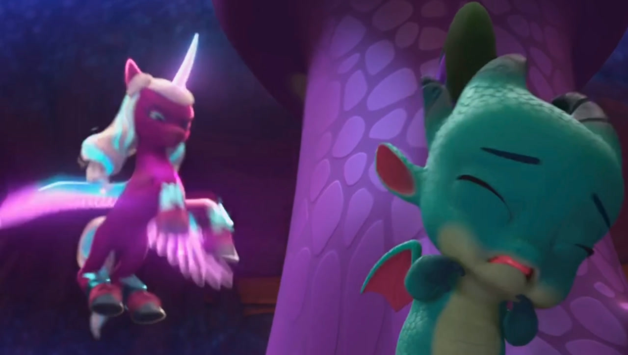 #3253739 - safe, screencap, opaline arcana, sparky sparkeroni, spike ...