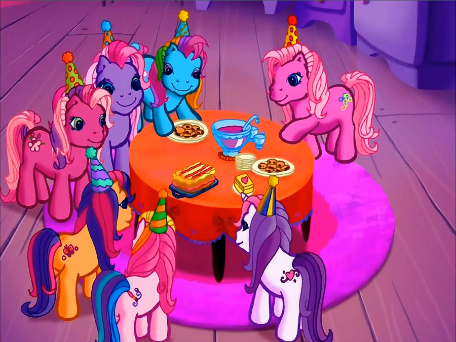 #3255559 - safe, screencap, cheerilee (g3), pinkie pie (g3), rainbow ...