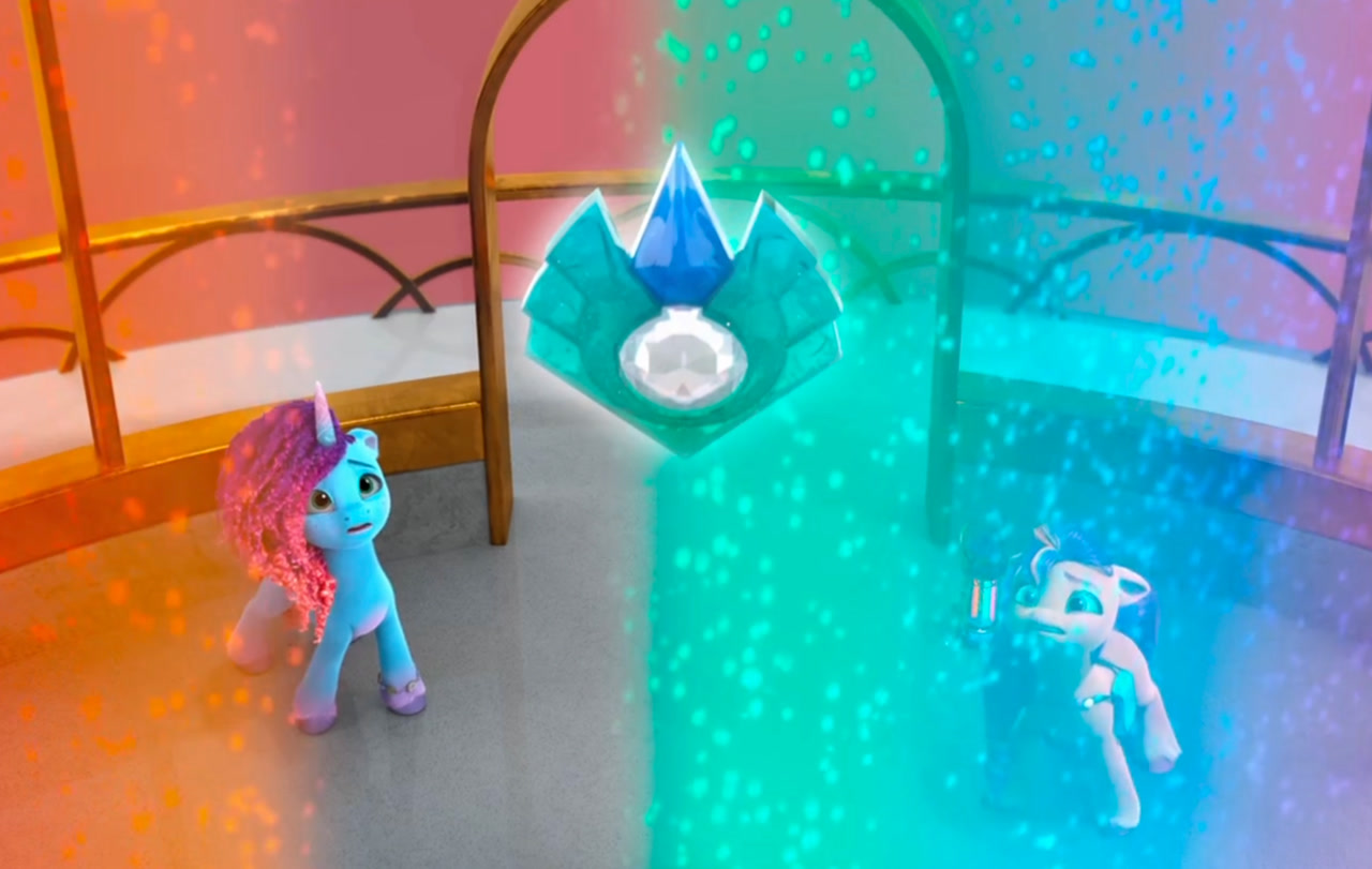 #3255600 - safe, screencap, misty brightdawn, sunny starscout, earth ...