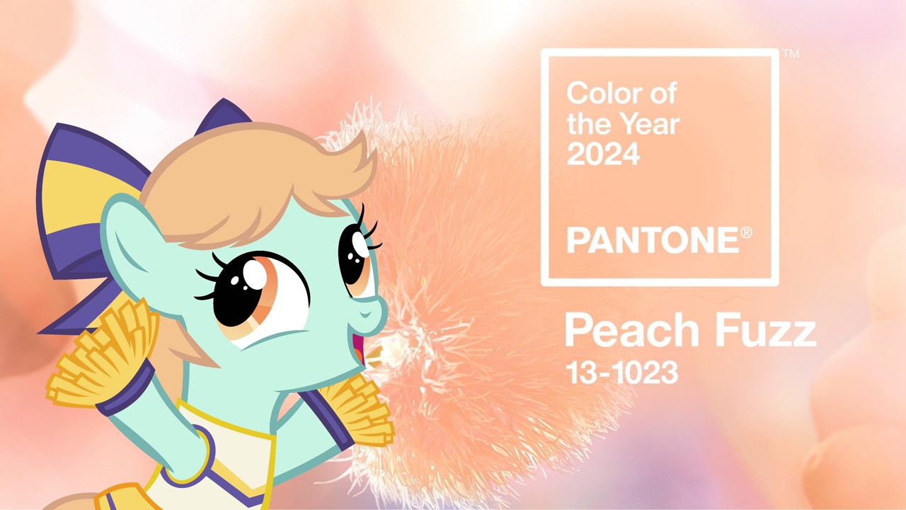 #3256096 - safe, artist:cyanlightning, edit, peach fuzz, pony, g4 ...