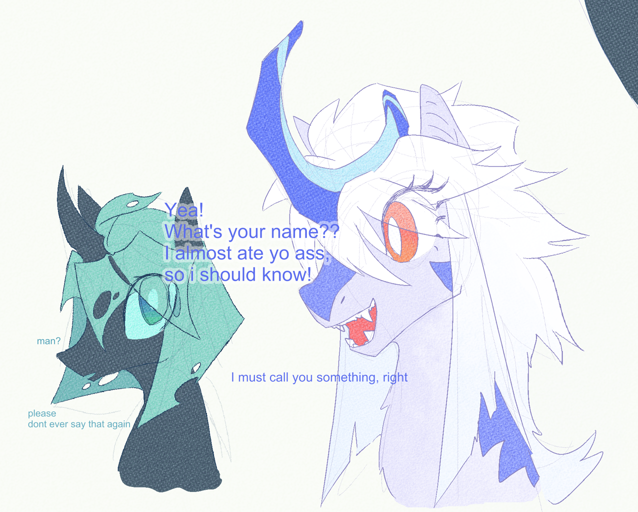 #3256678 - safe, artist:nmoonly, oc, oc:cyllene, oc:damon, changeling, kirin, changeling oc ...