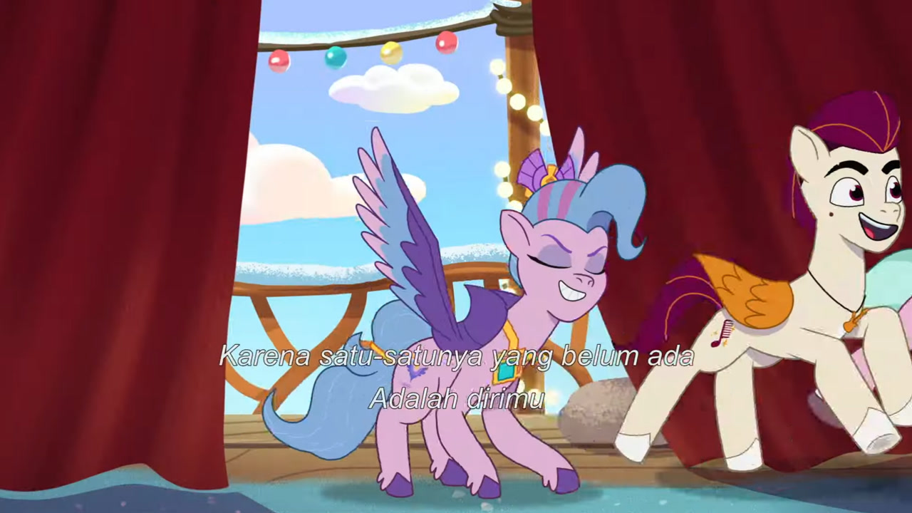 #3257324 - safe, screencap, dahlia, queen haven, rocky riff, earth pony ...