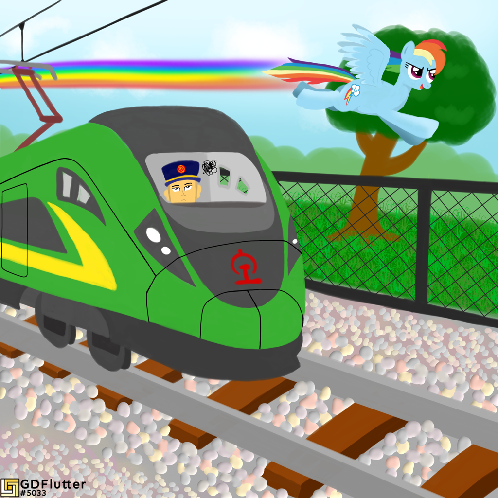 #3037886 - safe, artist:thread8, rainbow dash, pegasus, pony, g4, blue ...