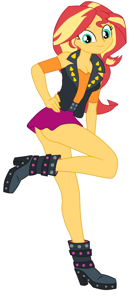 #3043120 - safe, artist:gmaplay, sunset shimmer, human, equestria girls, g4, ass, bunset shimmer ...