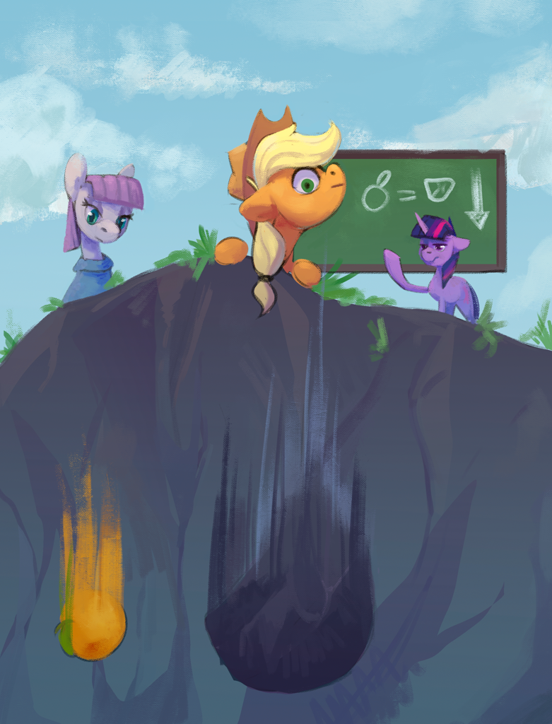 #3043242 - safe, artist:yarugreat, applejack, maud pie, twilight ...