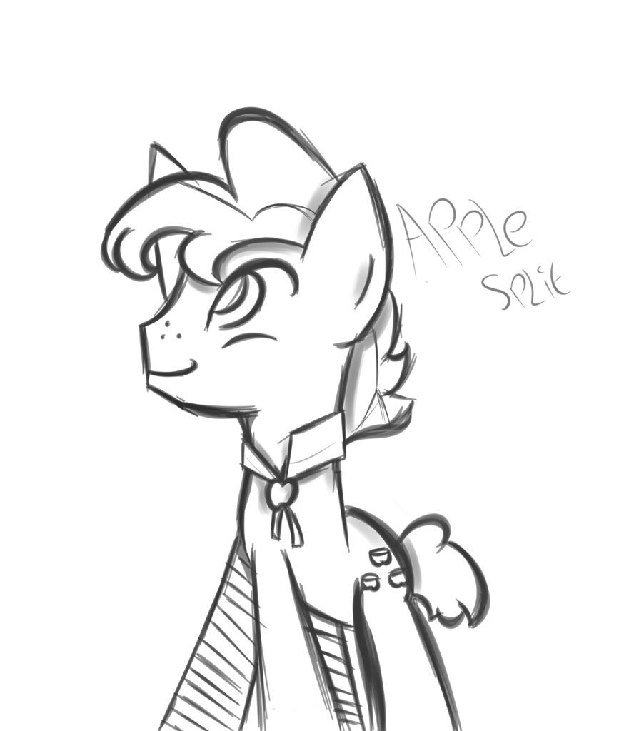 #3043745 - safe, artist:askdoubledecaf, apple split, earth pony, pony ...