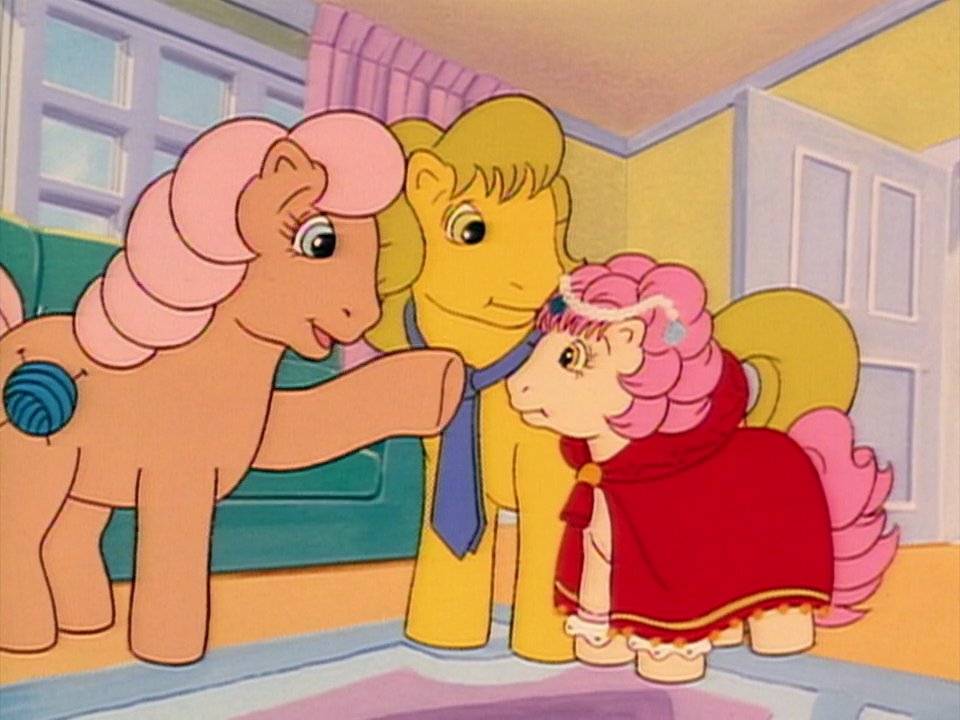 #3043908 - safe, screencap, patch (g1), patch's father, patch's mother, earth pony, pony, g1, my ...