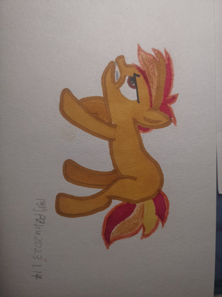 #3043915 - safe, artist:azhu, oc, oc only, oc:azhu, earth pony, pony ...