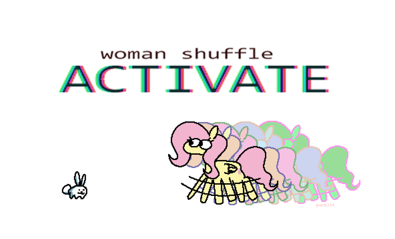 #3044273 - safe, artist:punkittdev, fluttershy, pegasus, pony, rabbit ...