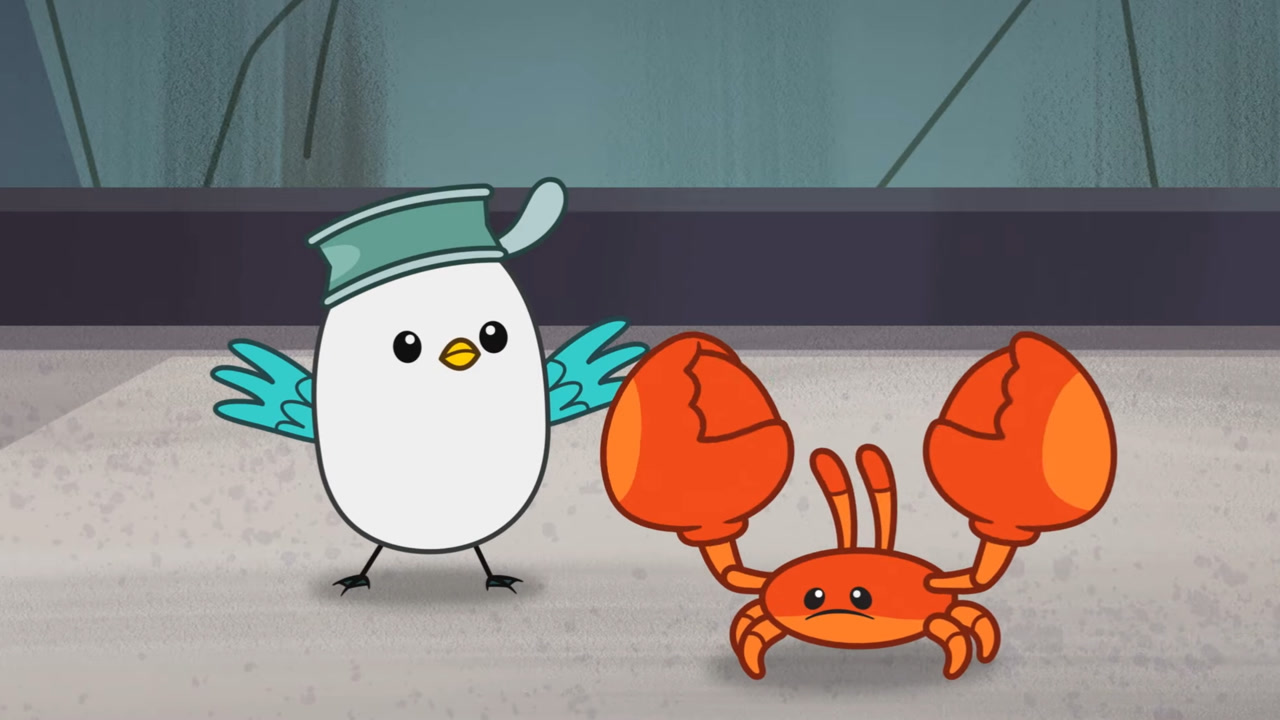 #3044473 - safe, screencap, kenneth, mcsnips-a-lot, bird, crab, seagull ...