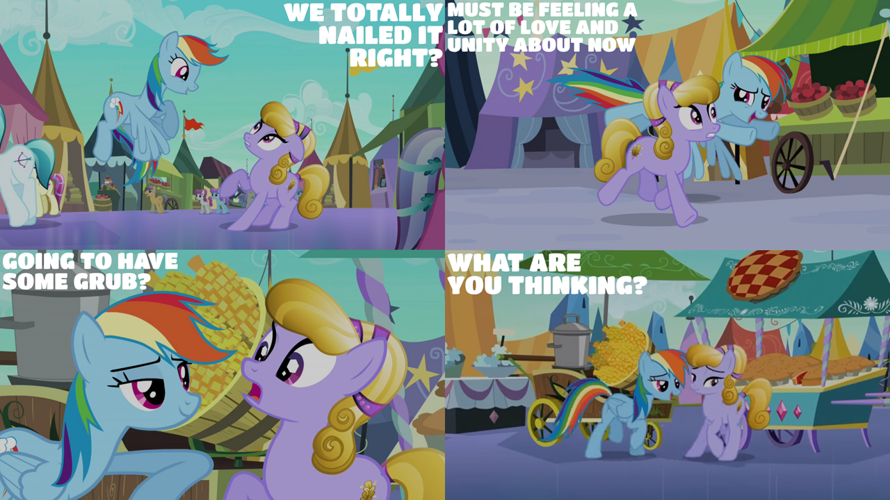 #3045580 - safe, edit, edited screencap, editor:quoterific, screencap, amber waves, crystal ...