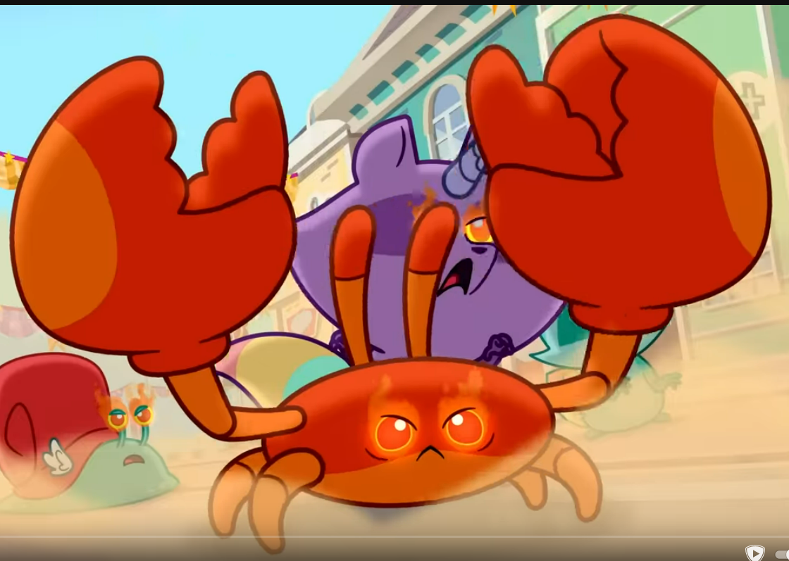 #3046038 - safe, screencap, mcsnips-a-lot, crab, pegasnail, raccoon ...