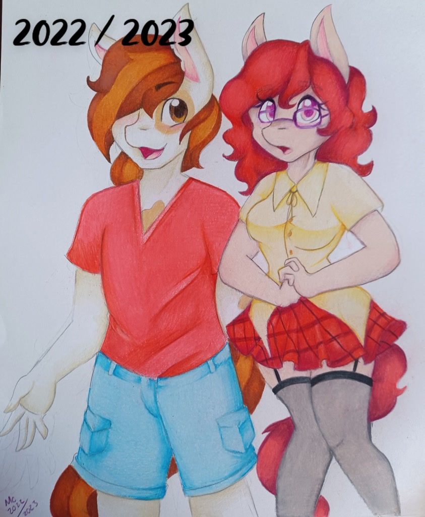 #3047317 - safe, artist:mscolorsplash, pipsqueak, twist, earth pony ...