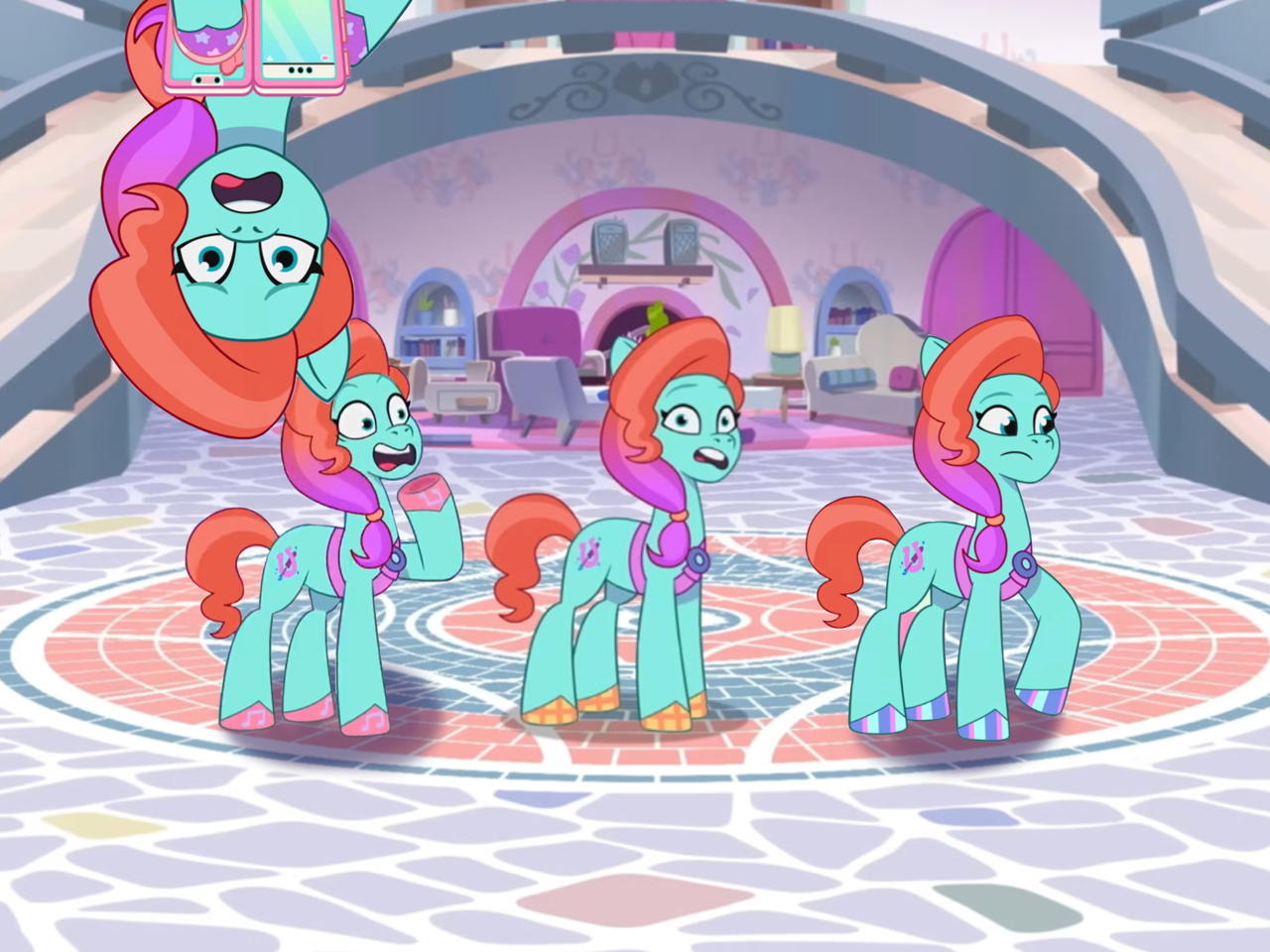 #3048493 - safe, edit, edited screencap, screencap, jazz hooves, earth ...