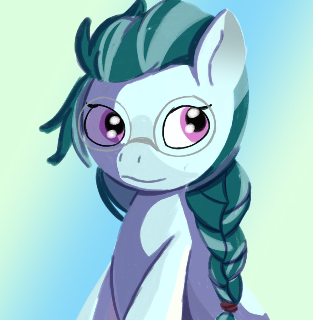 #3049089 - safe, artist:the crystal artist, derpibooru exclusive, oc, oc only, oc:tredy, earth ...