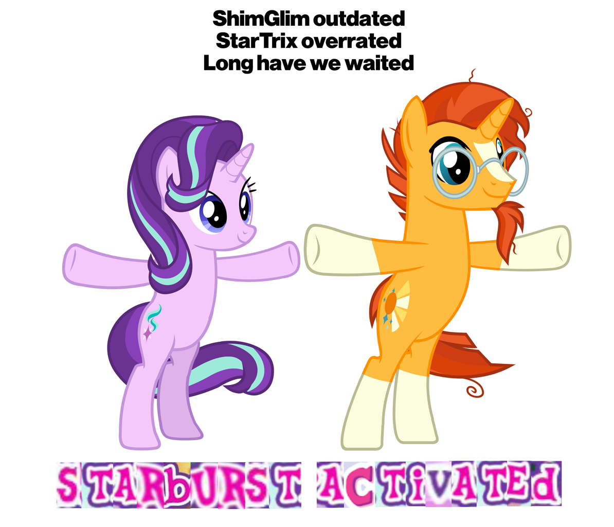 #3049579 - safe, artist:mrvector, starlight glimmer, sunburst, pony ...