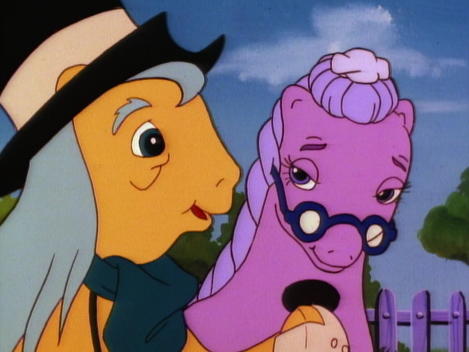 #3050120 - safe, screencap, miss hackney, mr. kadoo, earth pony, pony ...