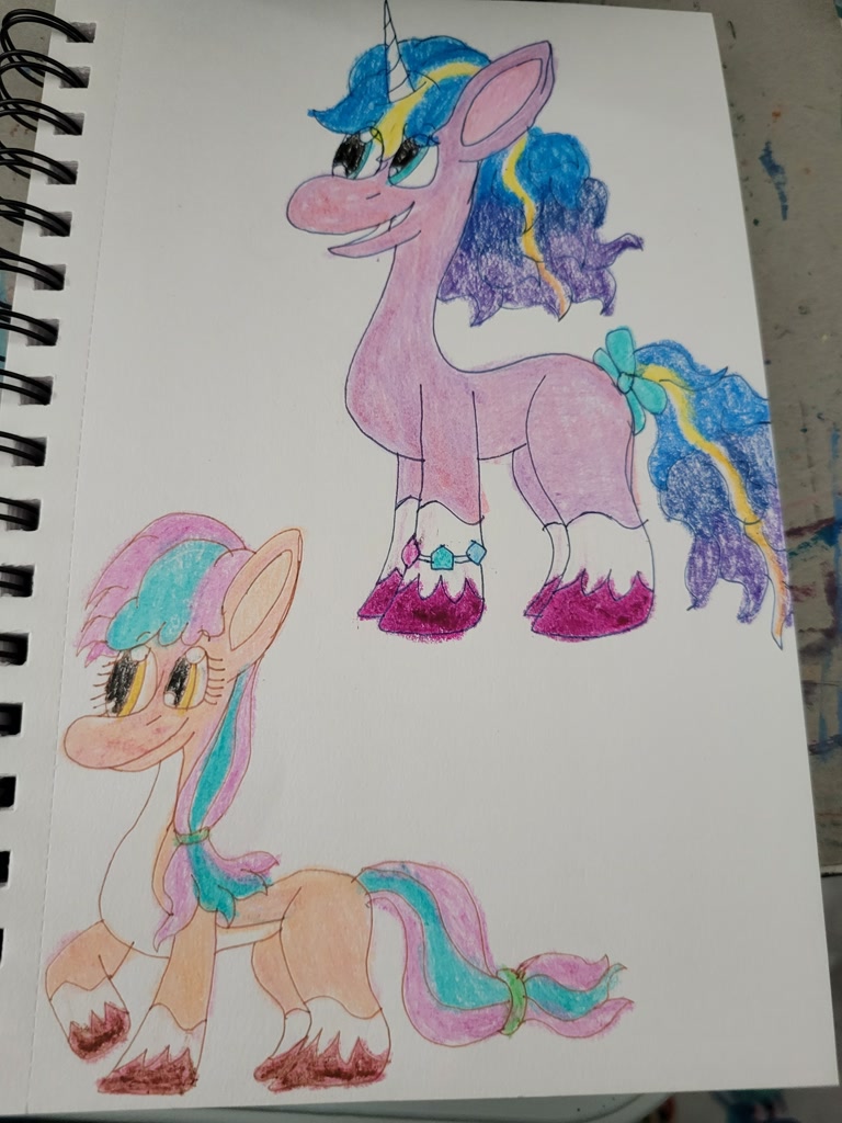 #3050233 - safe, artist:mintwhistle, oc, oc only, oc:lucky buttons, oc ...