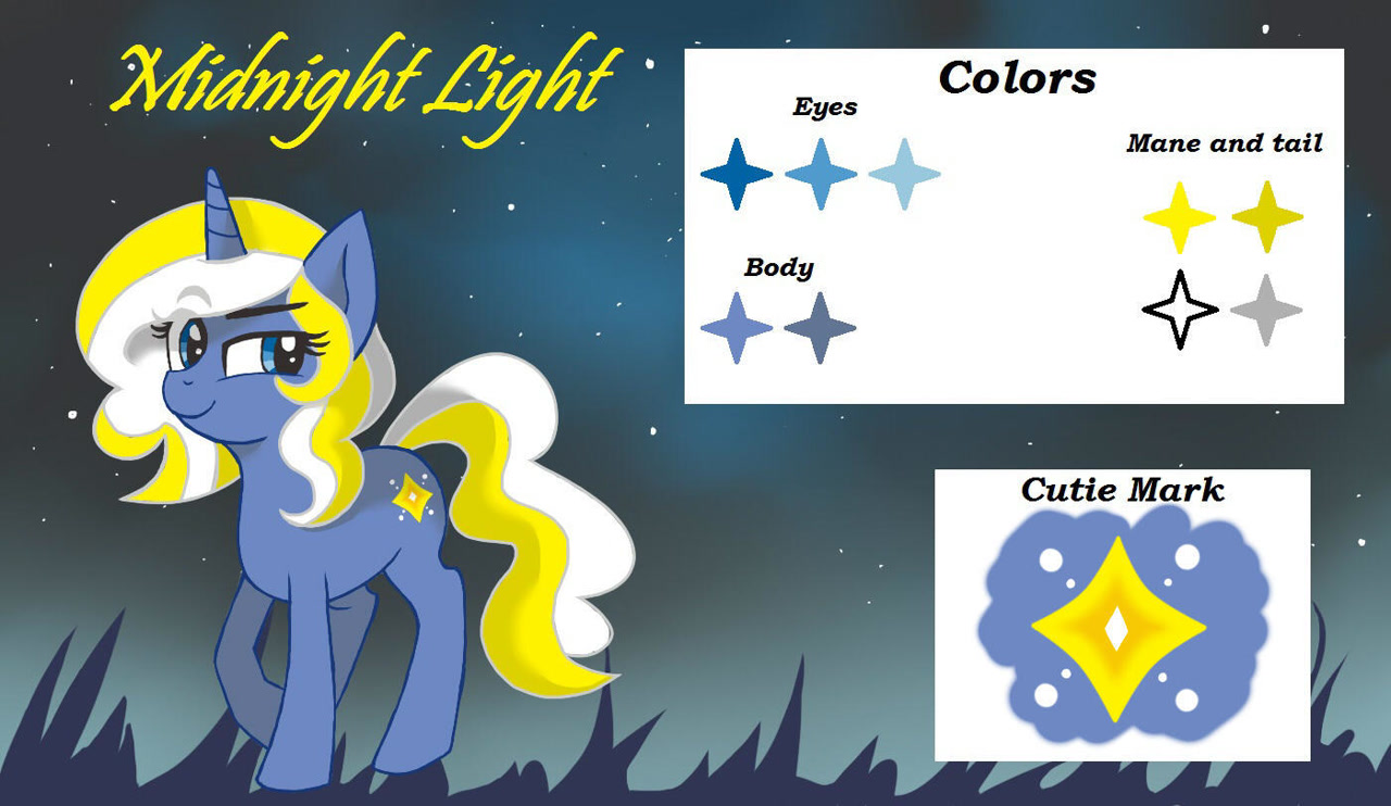 #3050388 - safe, artist:toxiccolour, oc, oc only, oc:midnight light, pony, unicorn, eyelashes ...