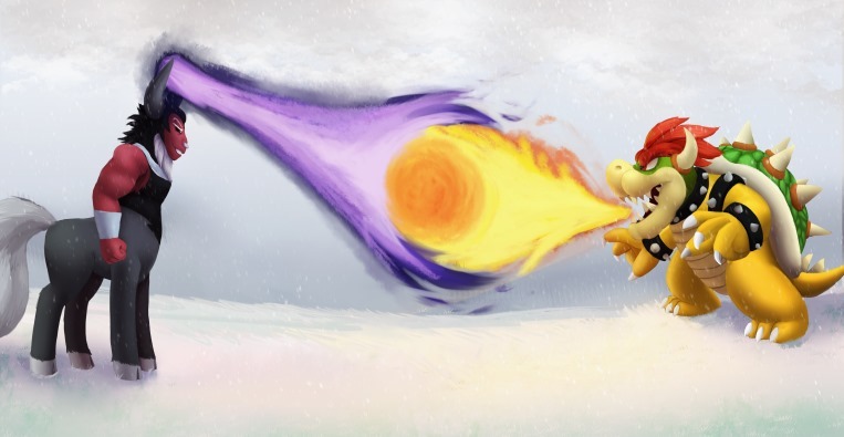 #3050766 - safe, artist:centaurus20, lord tirek, centaur, koopa, taur ...