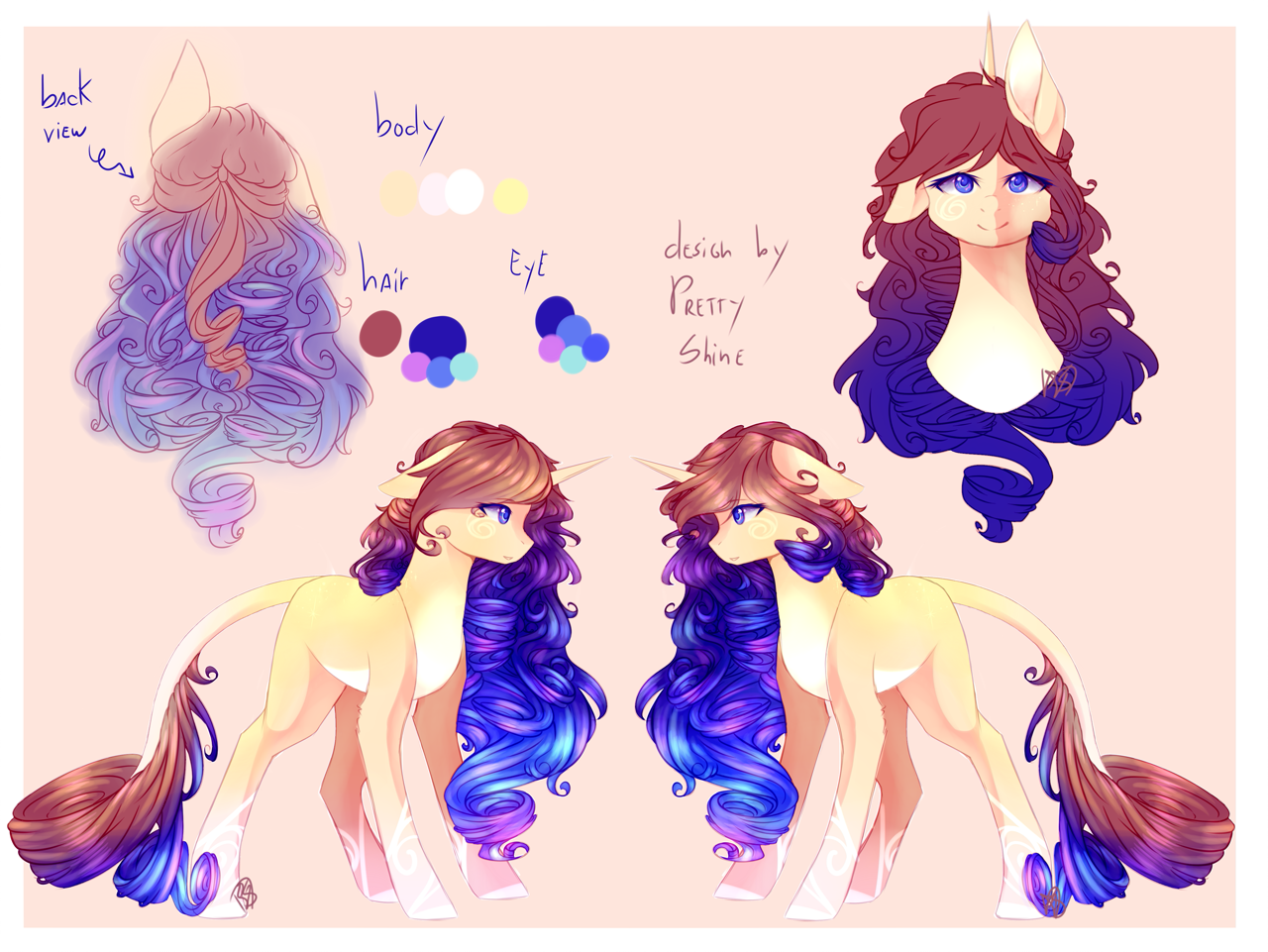 #3050924 - safe, artist:prettyshinegp, oc, oc only, pony, unicorn, bust, female, high res, horn ...